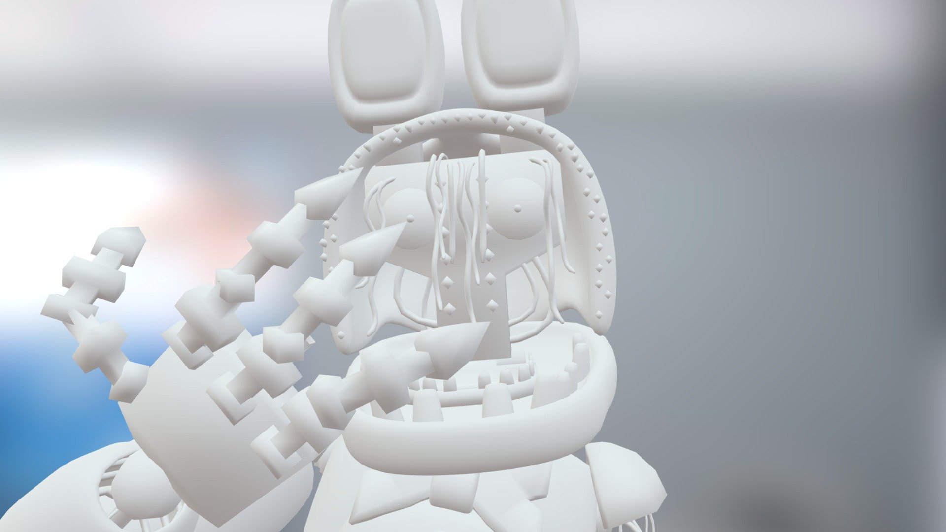 Withered Bonnie - Download Free 3D model by AMSASH [f6899d8] - Sketchfab