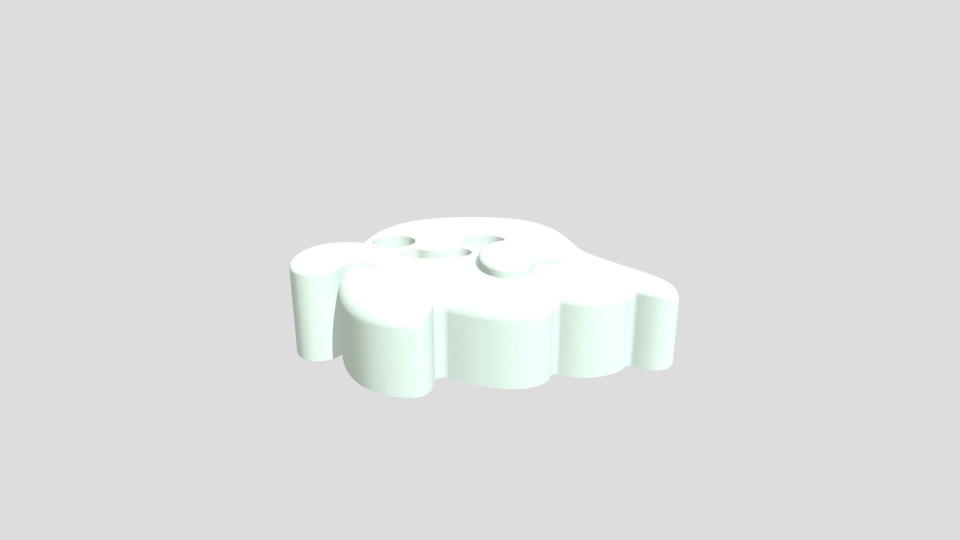 Hardprint_halloween_ghost - 3D model by g16362662 [f68e84c] - Sketchfab