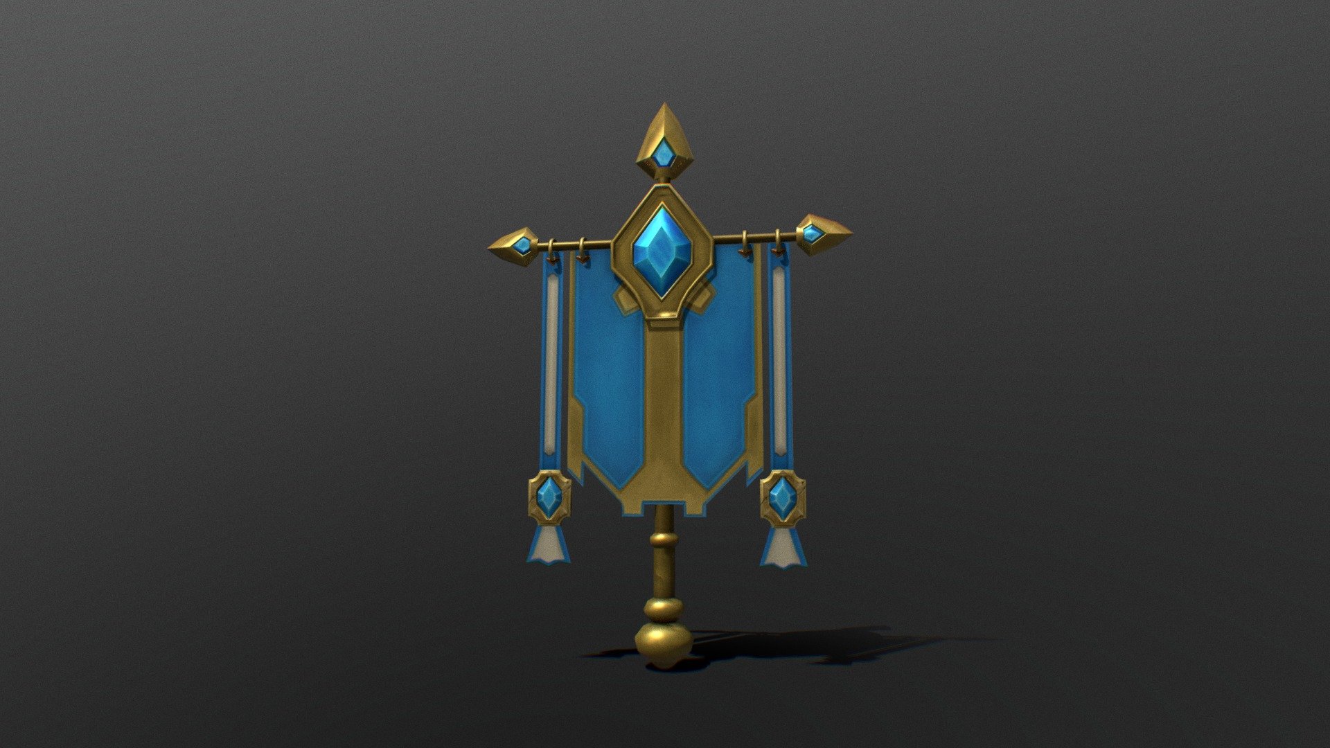 Battle banner - 3D model by Pierluigi.Ricci [f68f40c] - Sketchfab