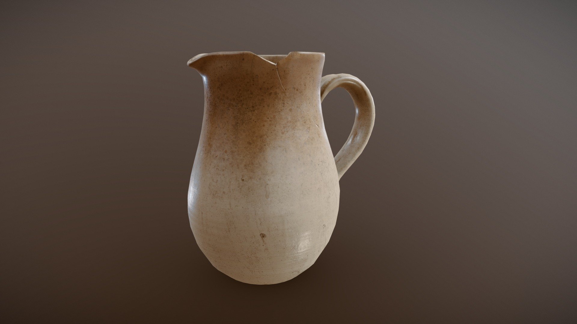 Clay Pot low-poly (game-ready) - Download Free 3D model by Daniel ...