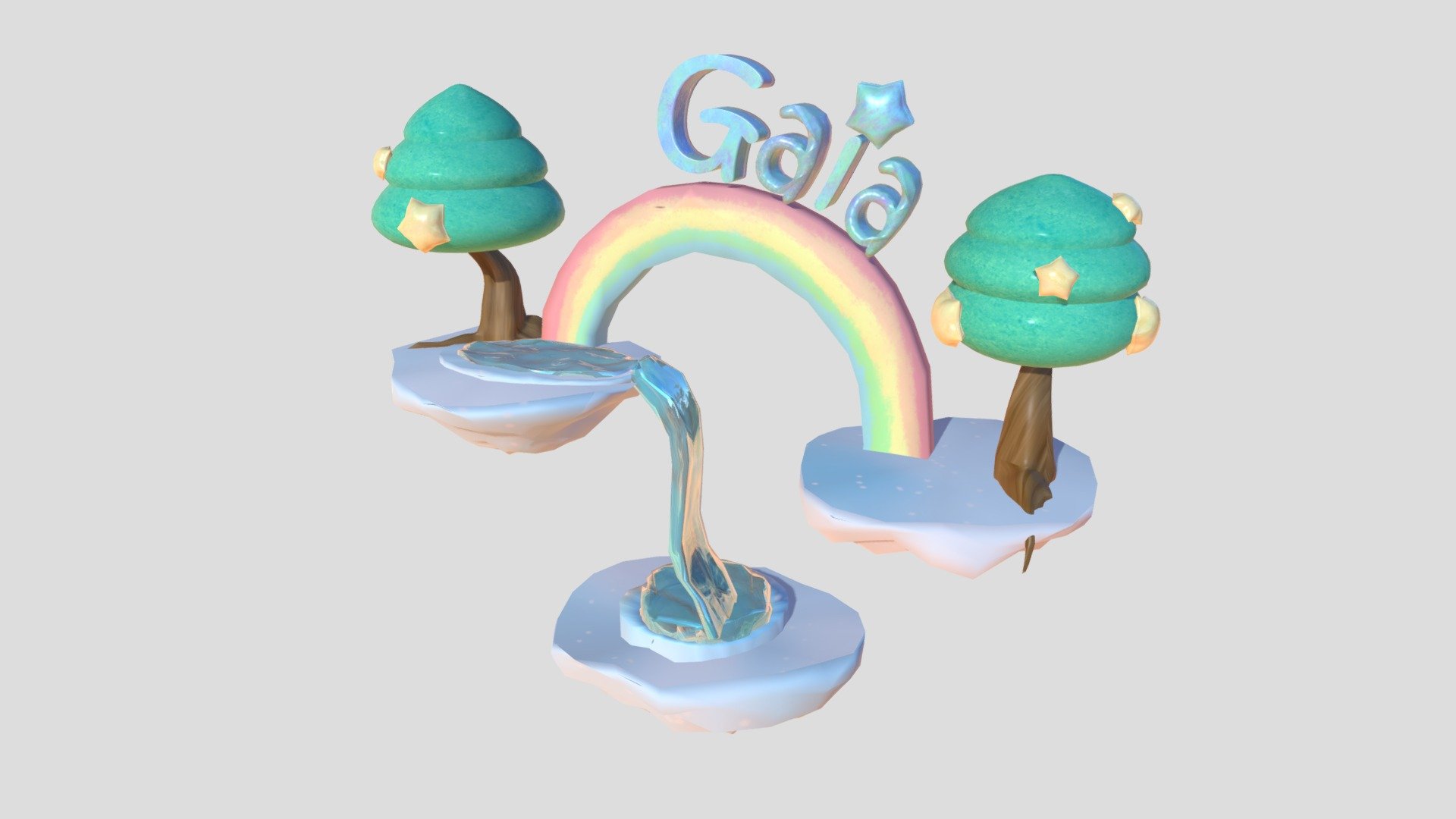 Gaia's Cloud Islands - Download Free 3D model by Gaializm [f68fd85 ...