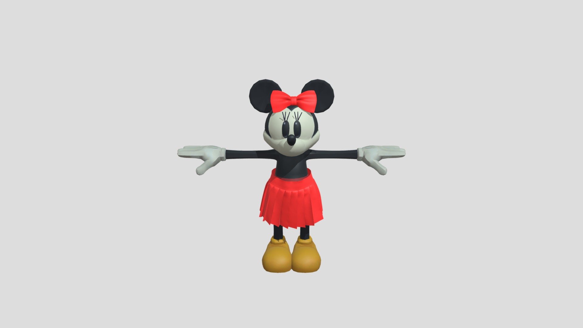 Wii epic mickey minnie mouse - Download Free 3D model by ...