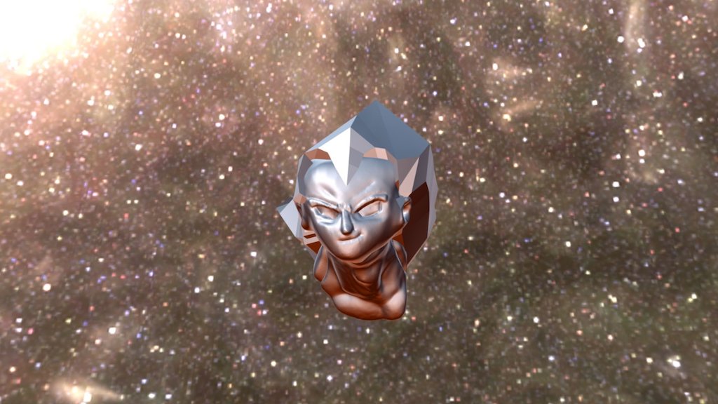 Vegeta DragonBall Z Sculpture - Download Free 3D model by avenirdesign ...