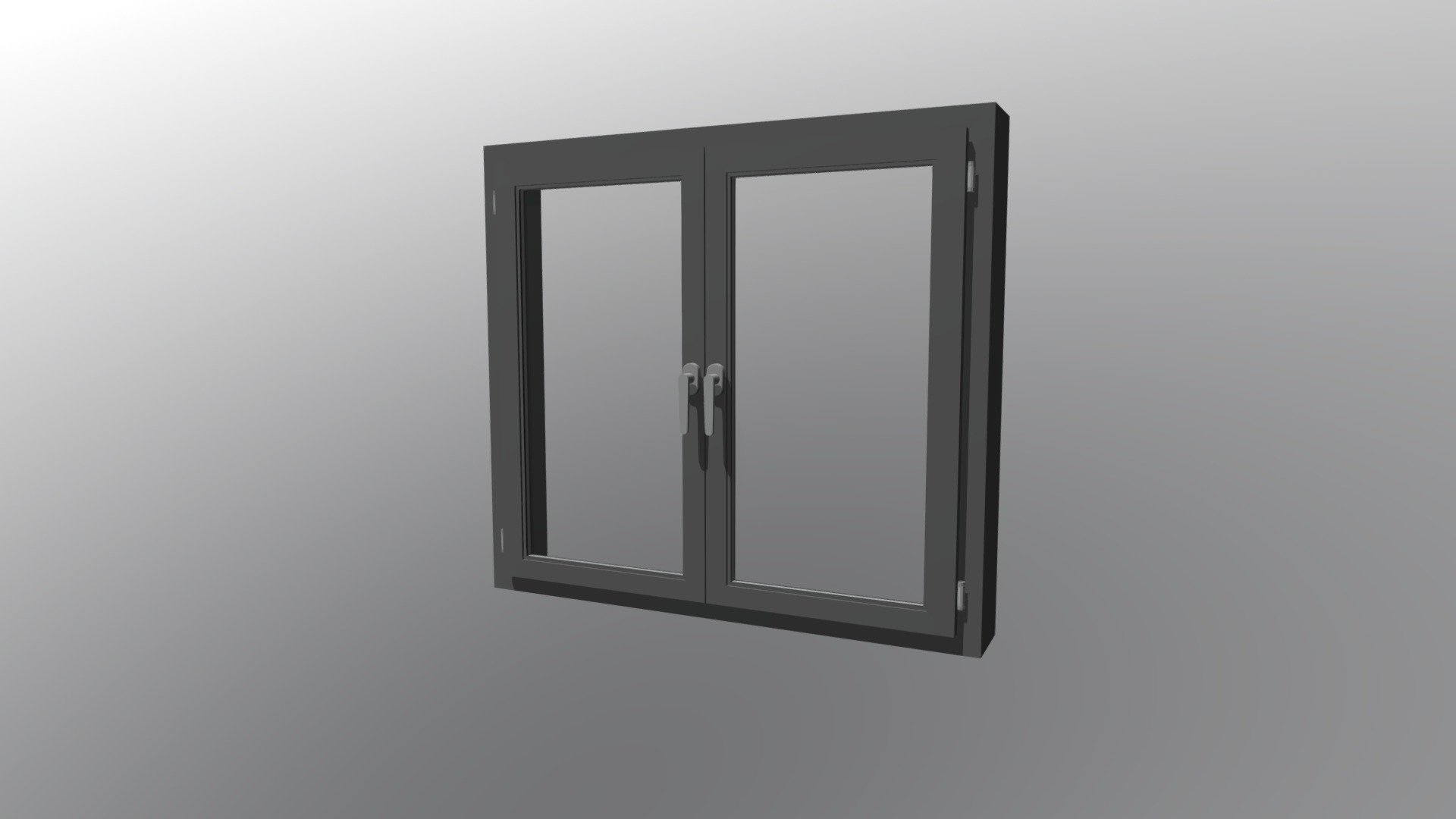 double glazed window - 3D model by Taha Gökmen Şen (@gokmens3n ...