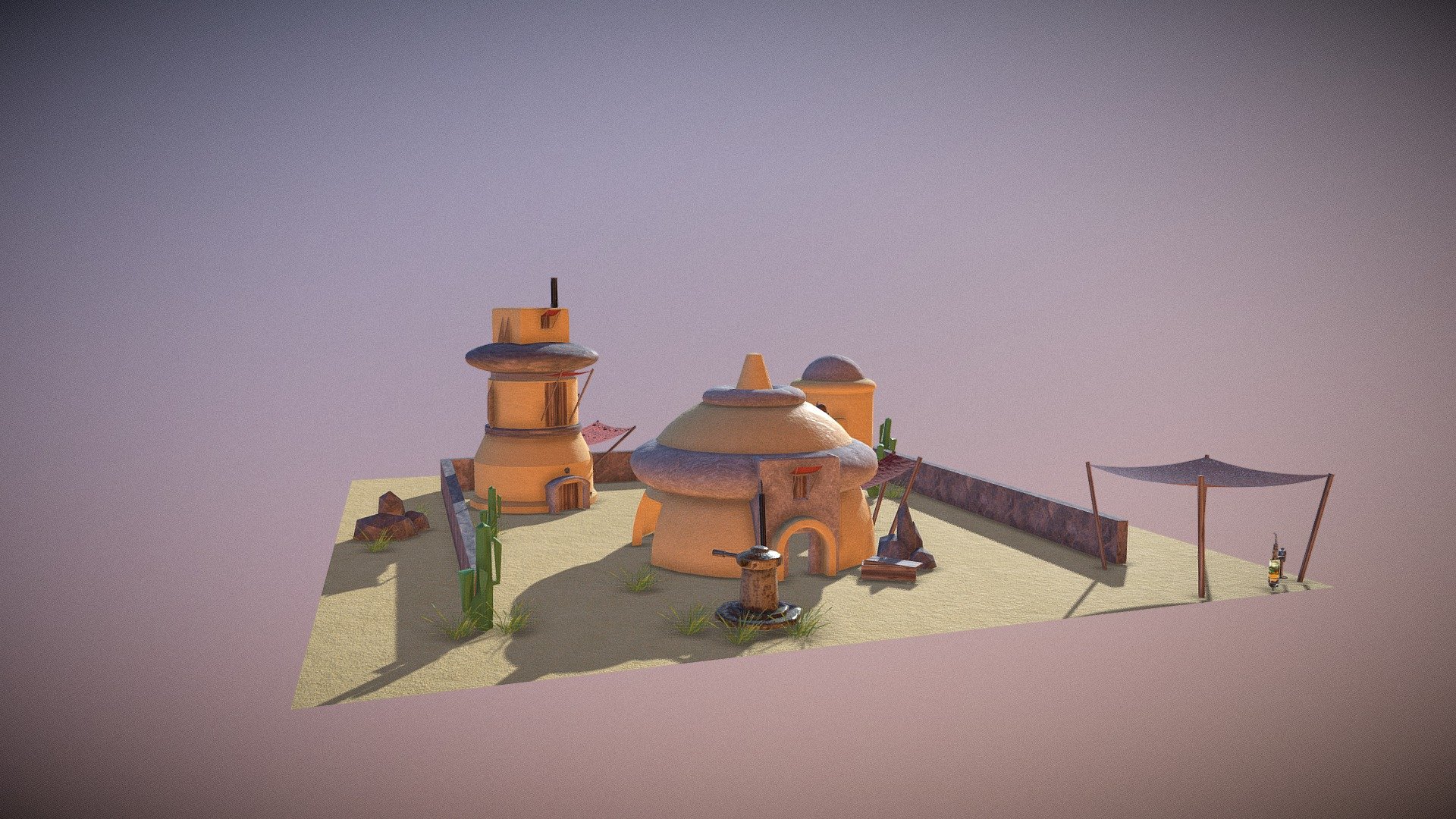 KNB127 Final Assessment - Space Port - 3D model by GoddersIV [f691fa4 ...
