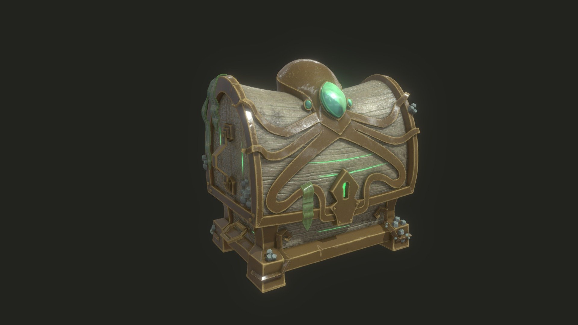Treasure Chest - 3D model by raV (@raV_3d) [f69225d] - Sketchfab