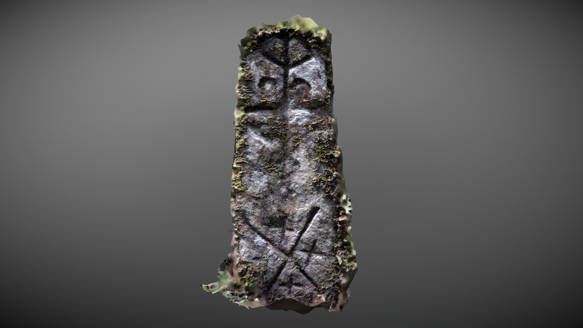 Cladh a'Bhile, Stone 11 - Ellary, Argyll - Download Free 3D model by ...