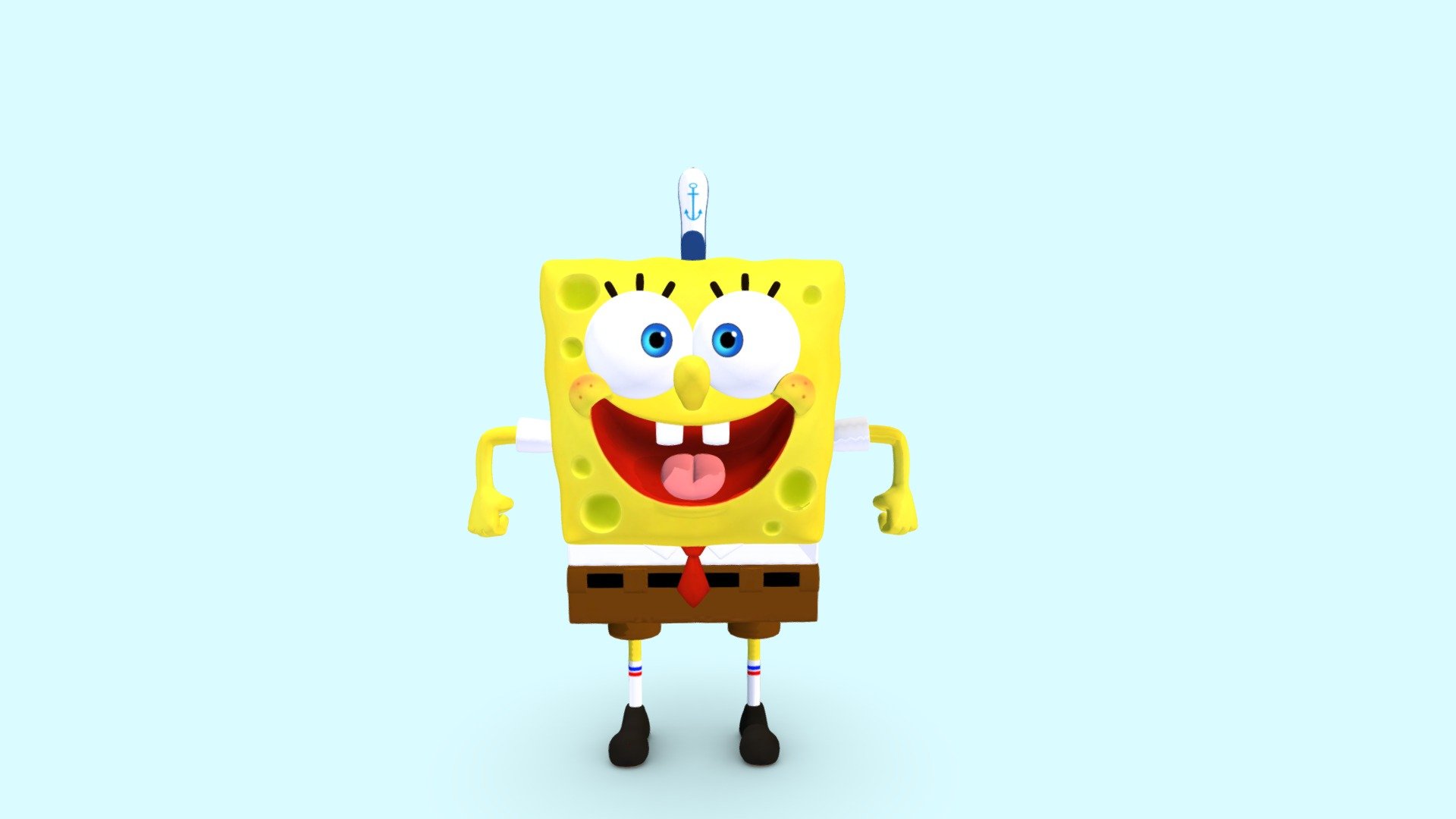 SpongeBOB Smile - Buy Royalty Free 3D model by SSanKal (@ppjskk ...