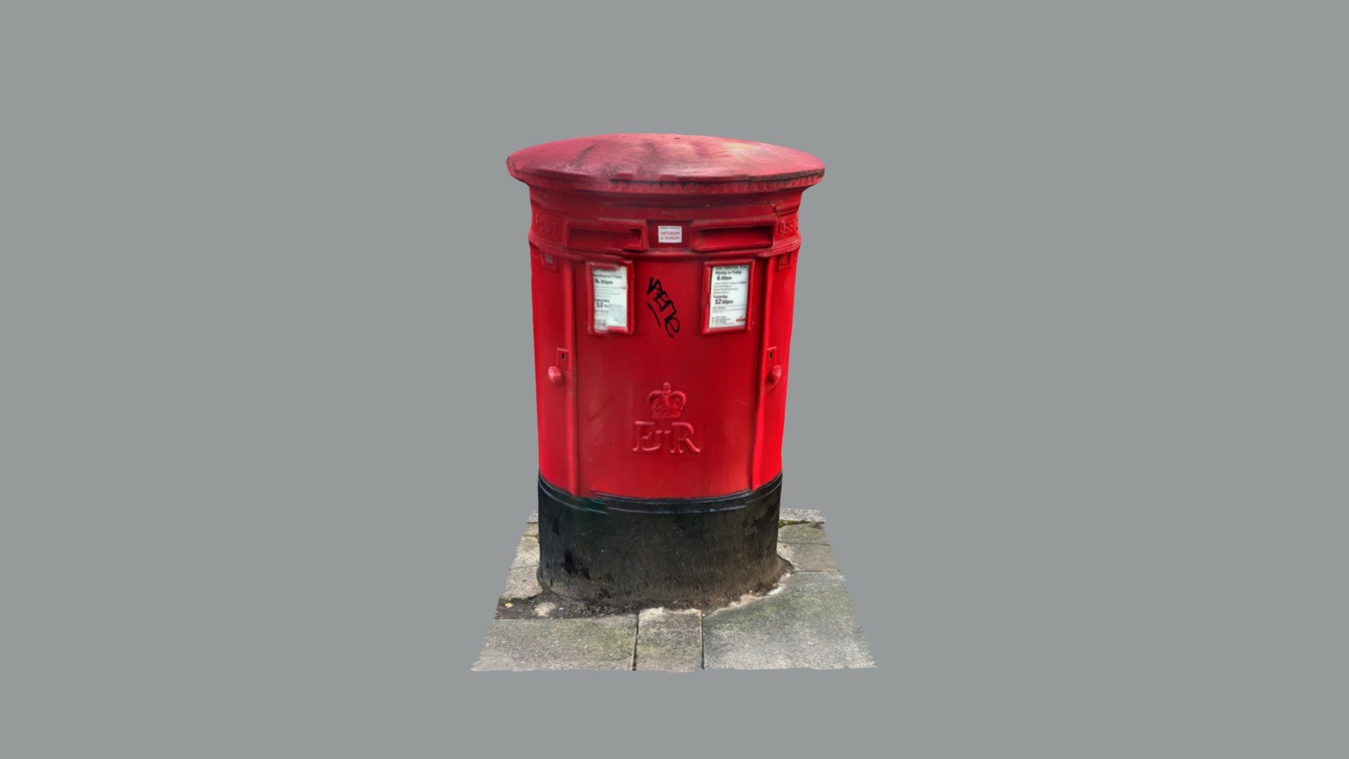 Northampton Park post box - Download Free 3D model by laurieainley ...