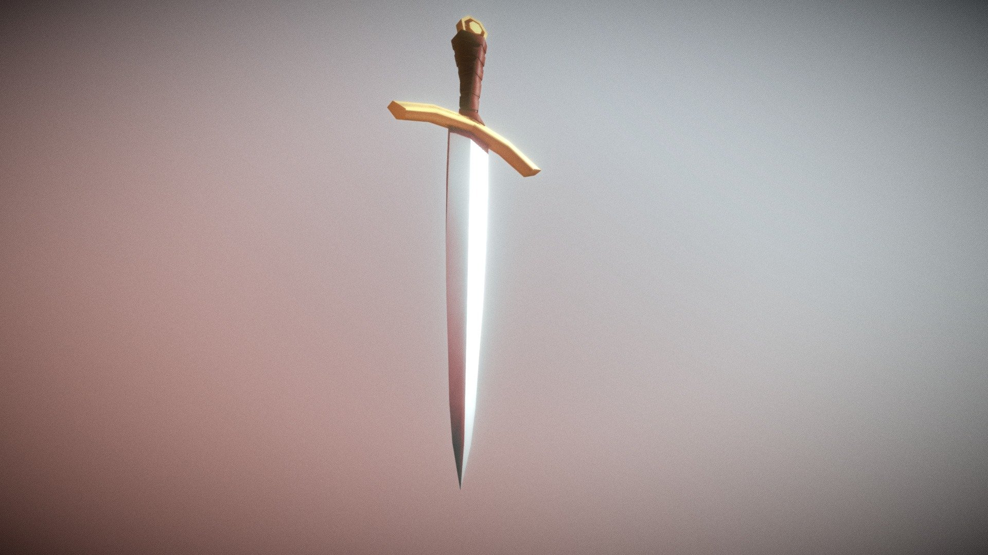 Espada cartoon lowpoly / Sword lowpoly - 3D model by Jorge Javaloyes ...