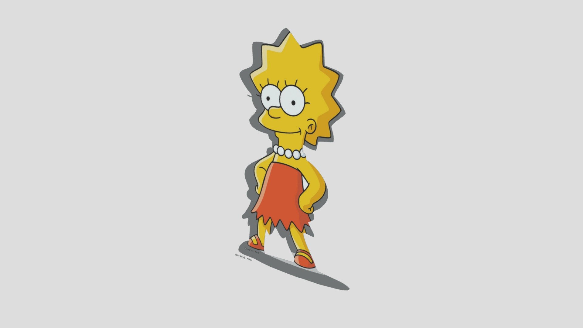 Lisa 3d - Download Free 3D model by hernan.briones [f695fd6] - Sketchfab