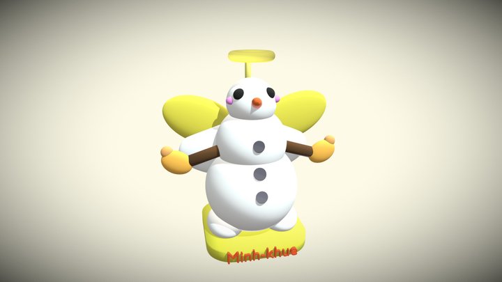 Snowman-blender 3D models - Sketchfab
