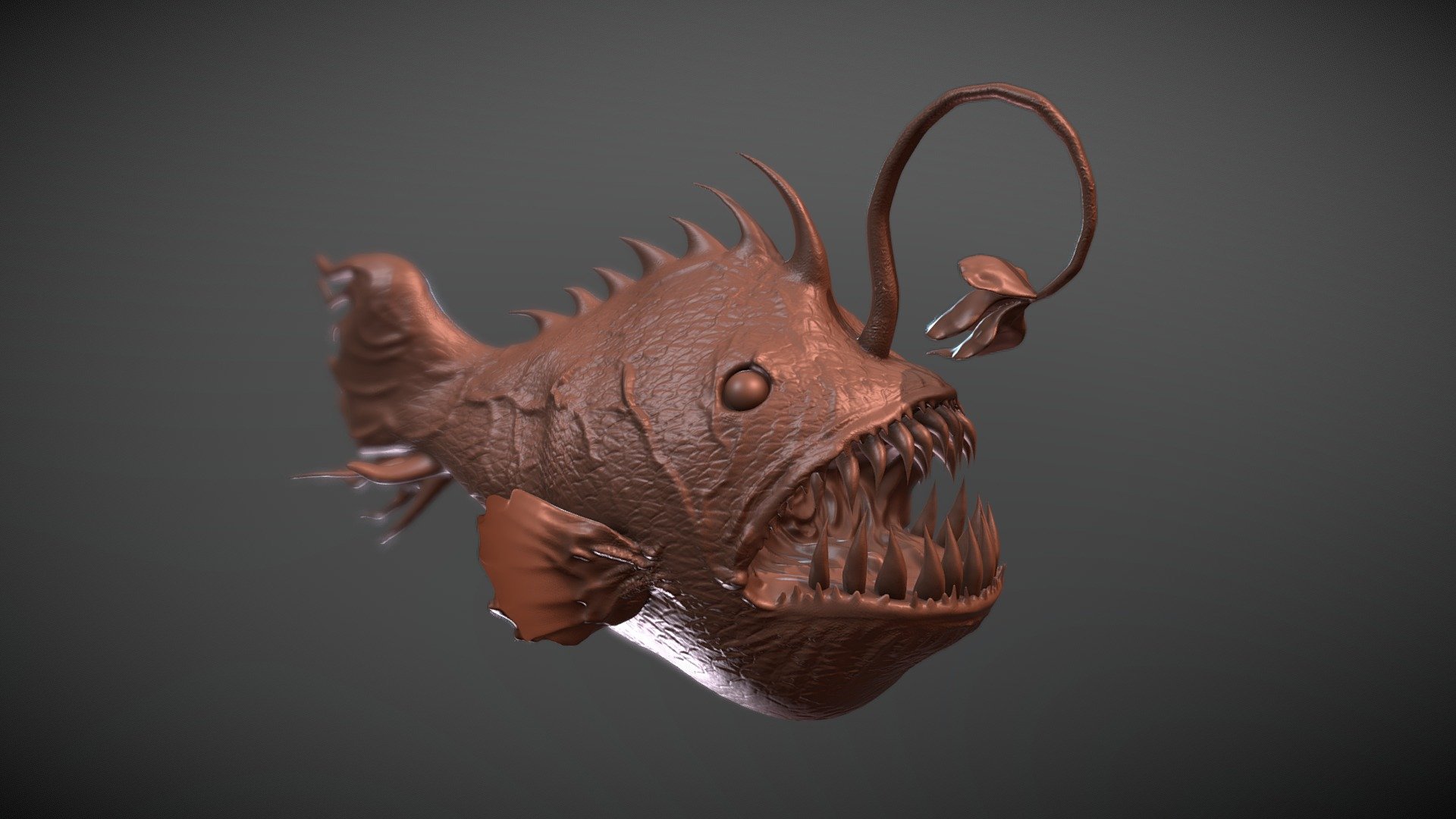 Speculative Biology: Bladder Anglerfish - Download Free 3D model by cb ...