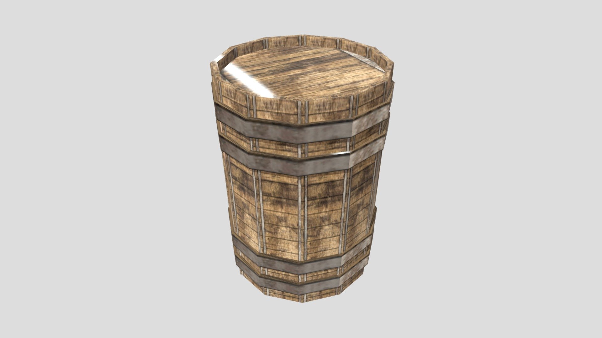 Realistic Barrel - Download Free 3D model by abdonantipolo807 [f69b533 ...