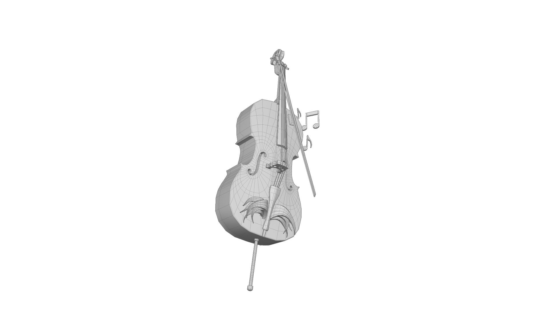 Cello - 3D model by rishabh patel (@rishabh10patel9canada) [f69dd5d ...