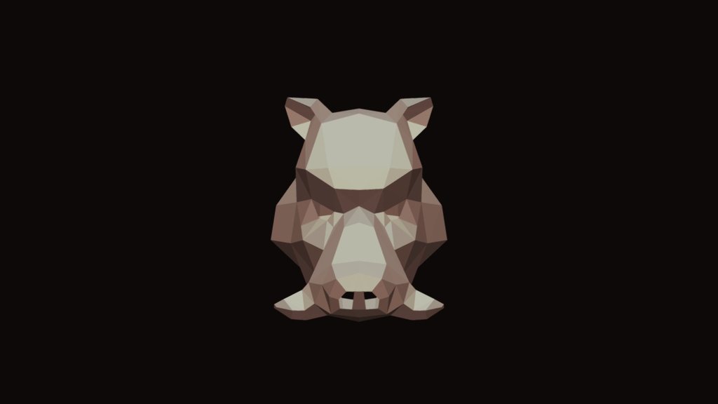 Wild Boar Mask LP - 3D model by lpobjects [f69e0cf] - Sketchfab