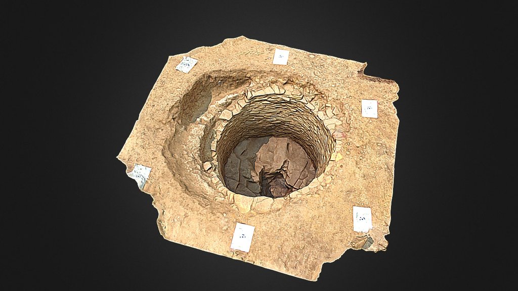 Stone lined pit - 3D model by Cotswold Archaeology ...
