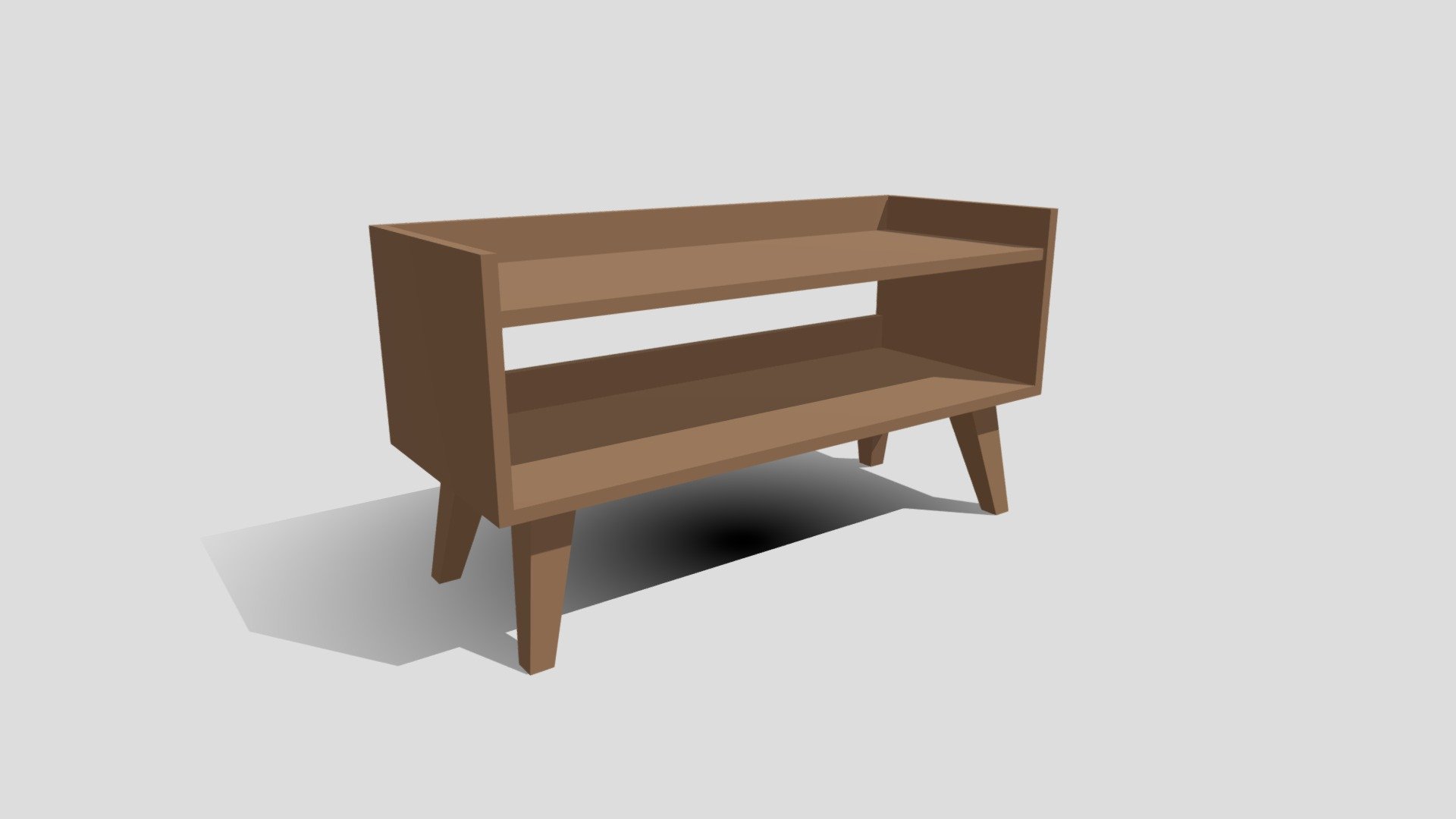 Low Poly Shoe Rack #2 - Download Free 3D model by JustBlender [f69f7e0 ...