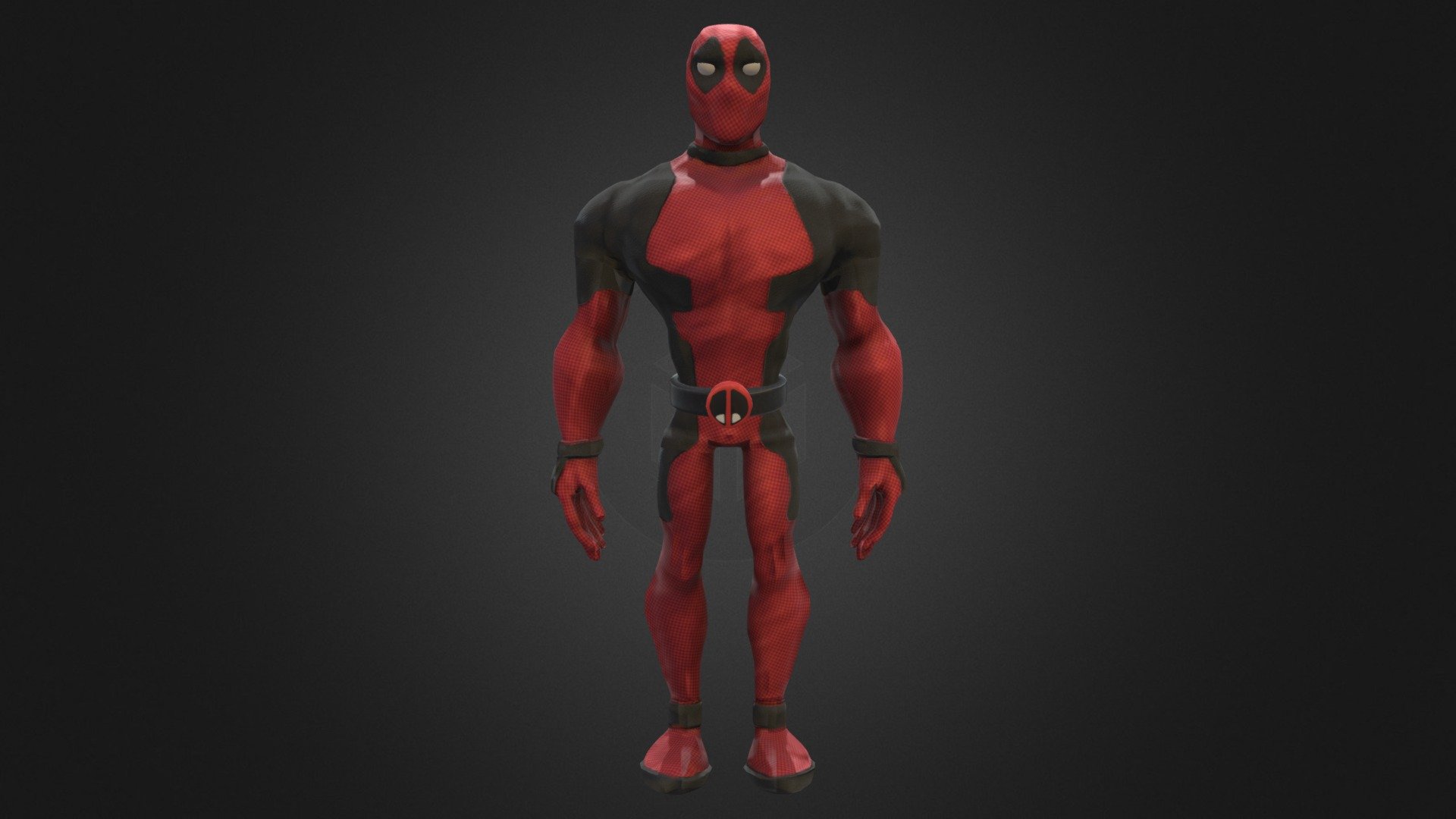 Deadpool - 3D model by uriel.gil1 [f6a0555] - Sketchfab