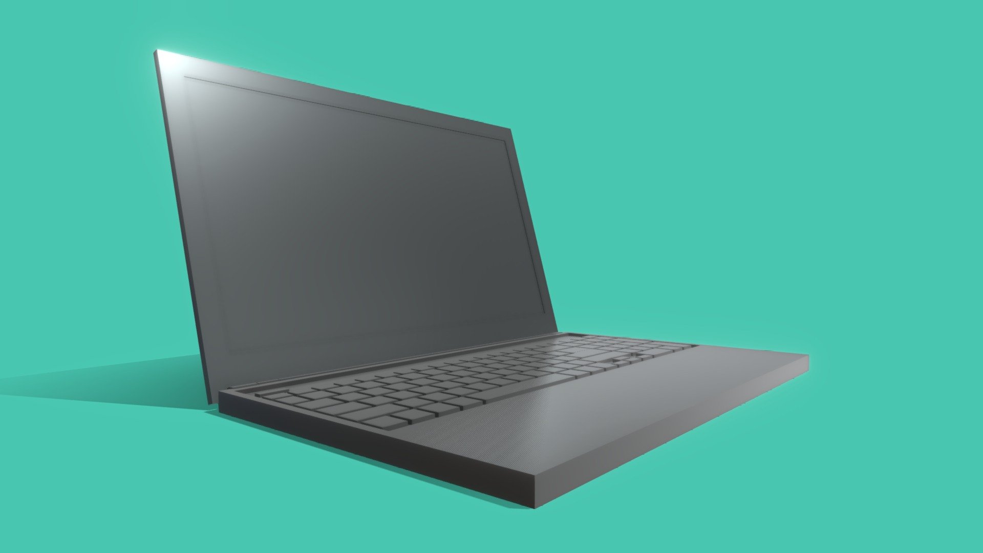 Laptop - Download Free 3D model by vas-matveev [f6a1a97] - Sketchfab