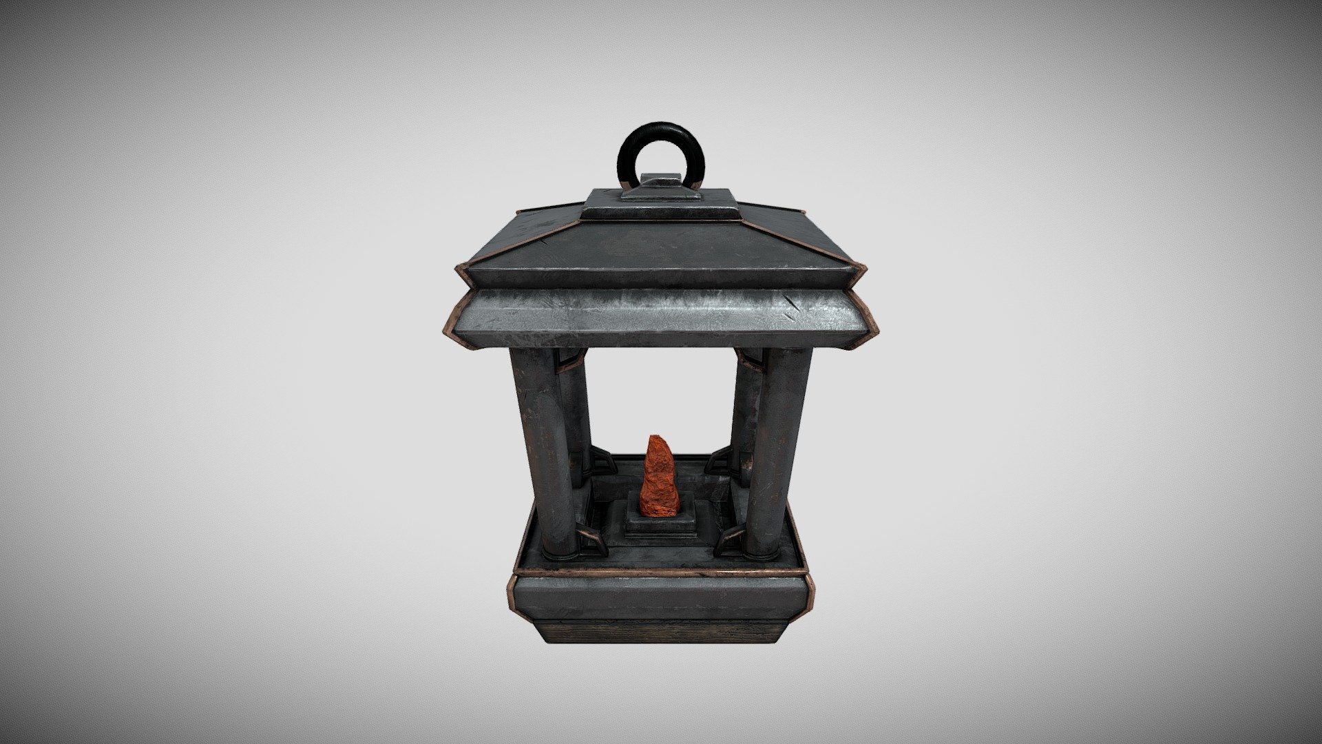 Crystal Lantern - 3D model by DuckThrower [f6a39d9] - Sketchfab