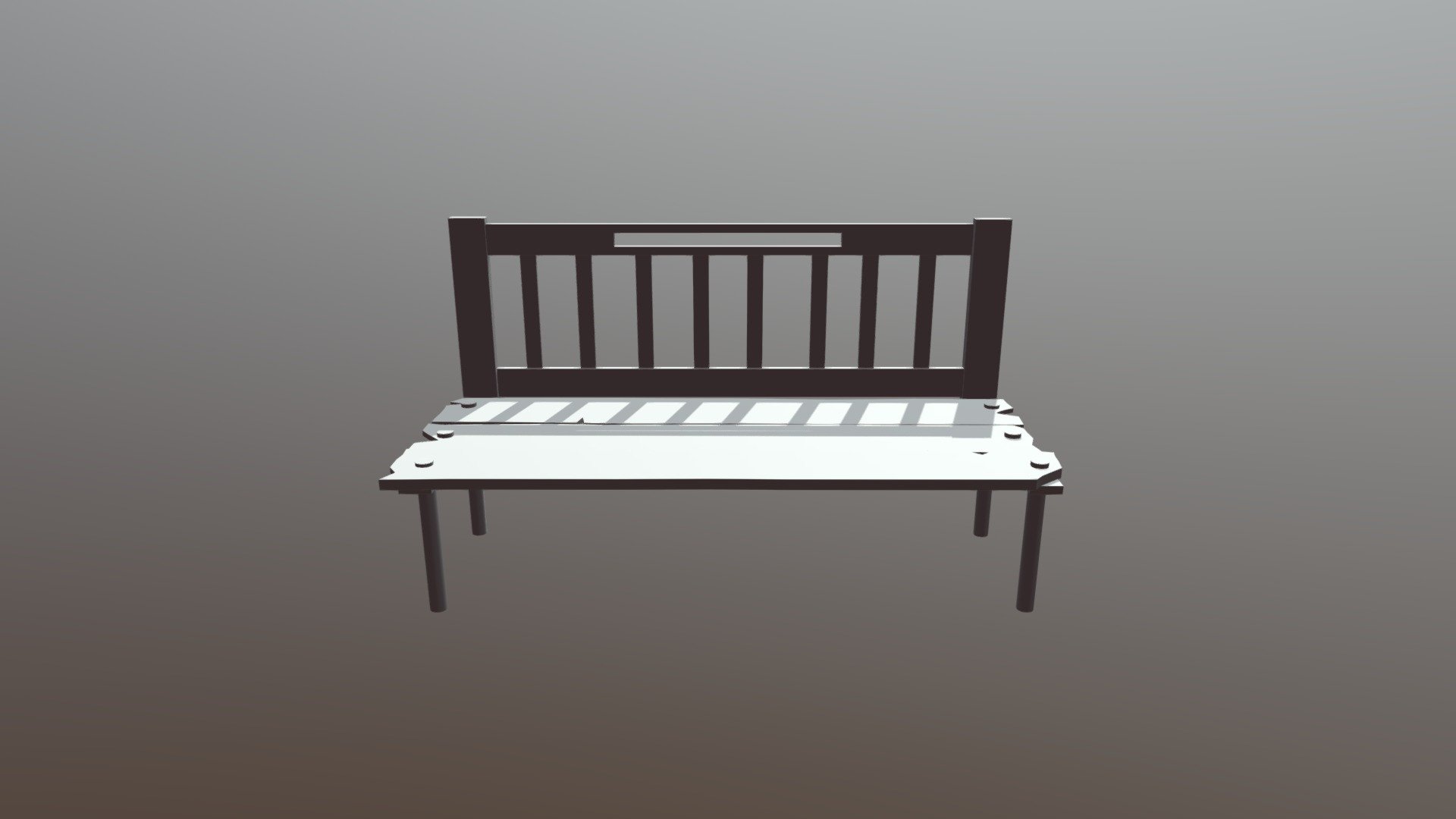 Bench Final - 3D model by VirginiaPerez [f6a62c9] - Sketchfab