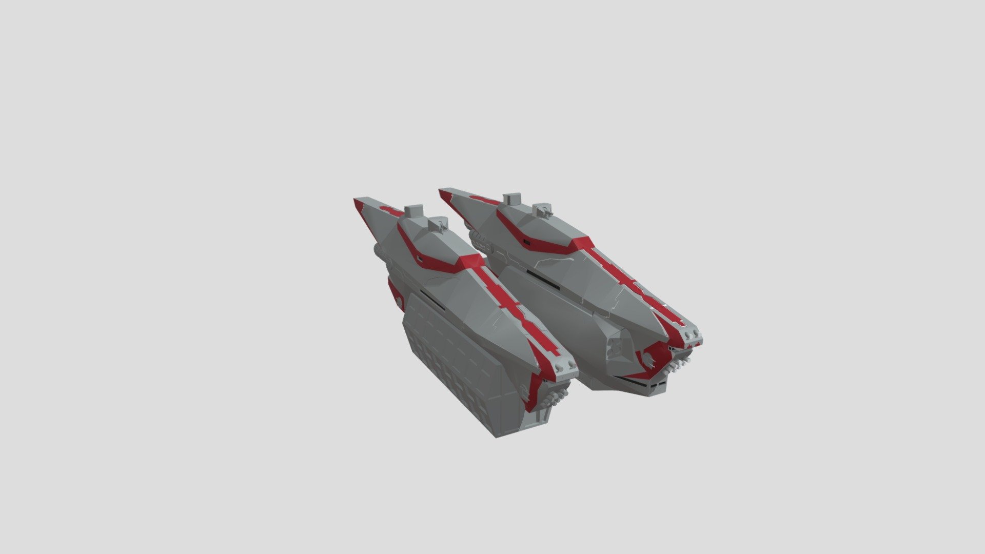 Gun Runner Wolf and wolf gunship - 3D model by 3dtankfactory [f6a7228 ...