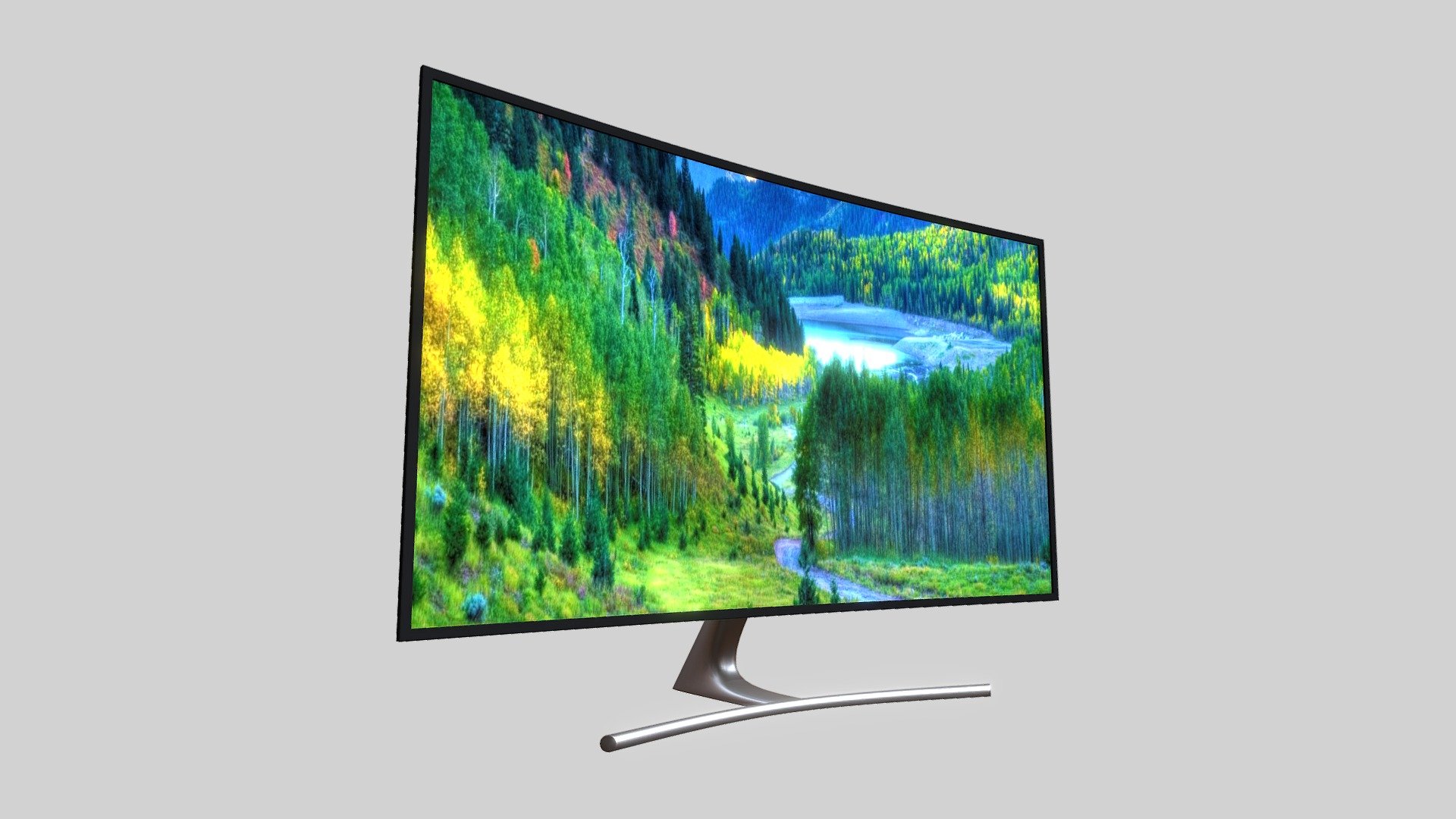 LCD TV - 3D model by NikiYani [f6a8075] - Sketchfab