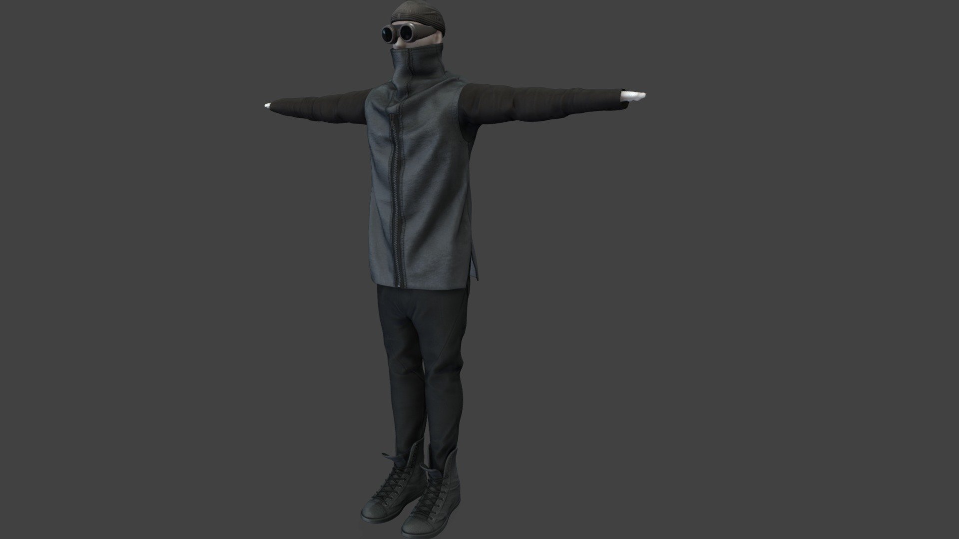 Futuristic Urban Male Character - Buy Royalty Free 3D model by 3dia ...