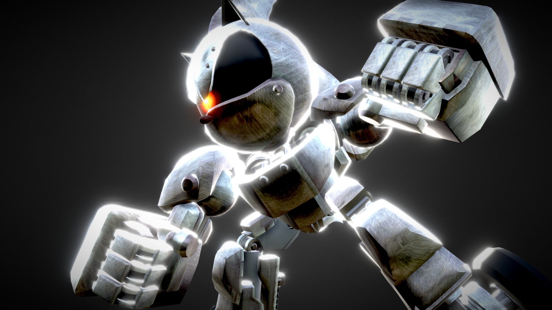 mecha sonic Mk1 ///Update// - Download Free 3D model by DestructorX5000 ...