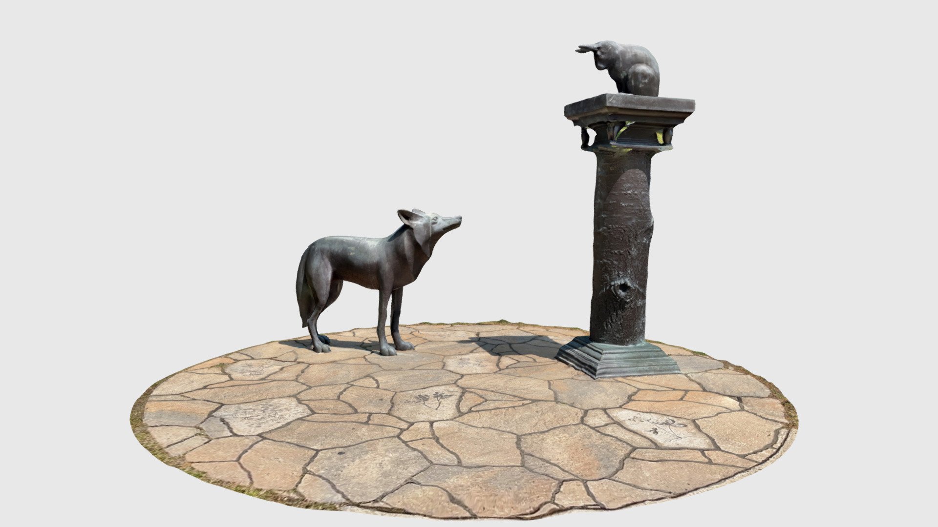 Quad Statue - Download Free 3D model by dcaseyjones [f6a9aac] - Sketchfab