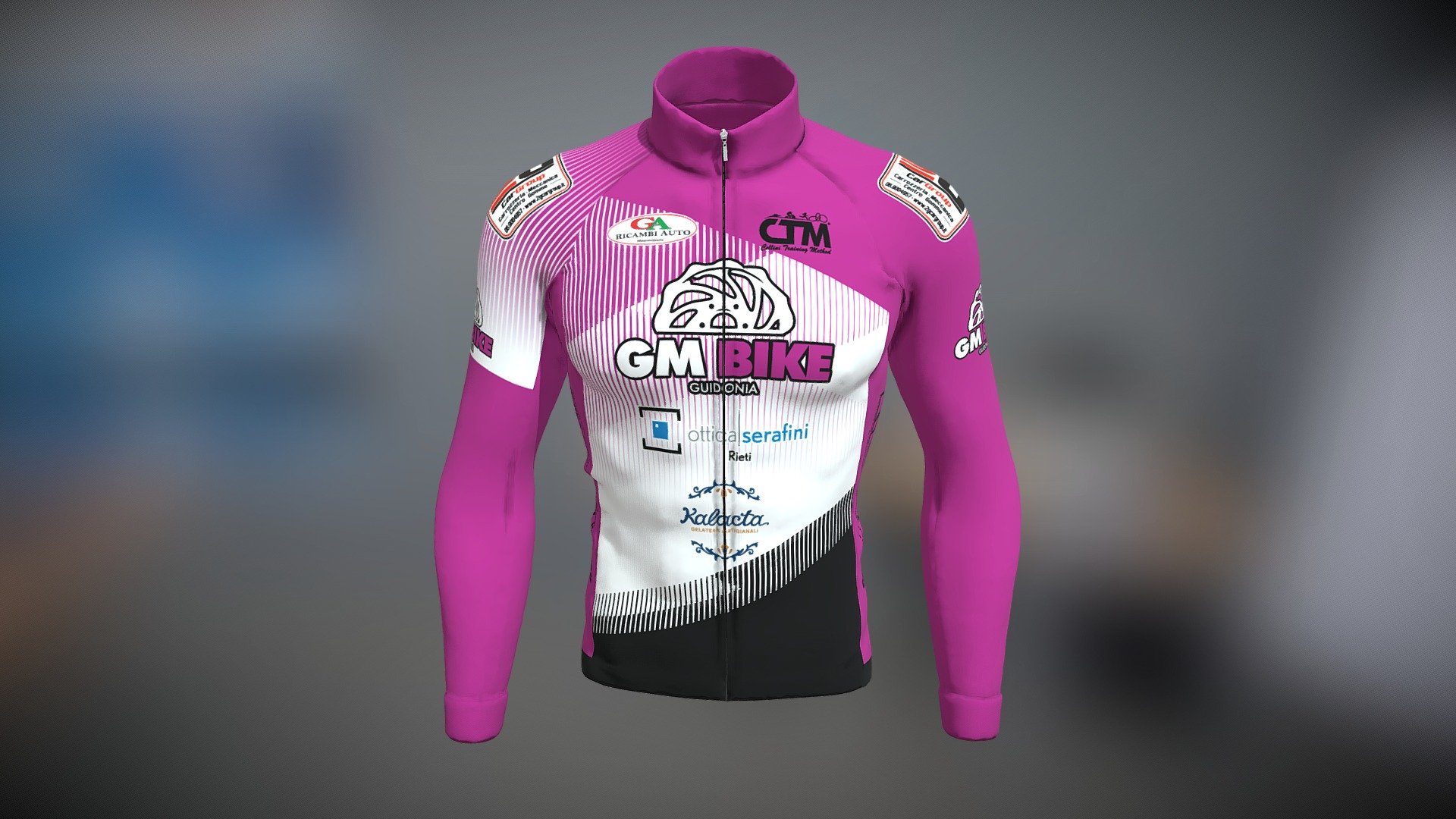 04182 - GM BIKE FLUO 2023 _VAR. ROSA - 3D model by GIESSEGICUSTOM ...