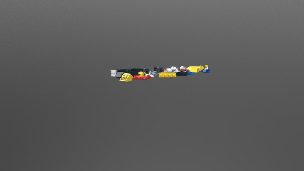 Lego System 6437 Beach Buggy - 3D model by kambur [f6ab20b] - Sketchfab