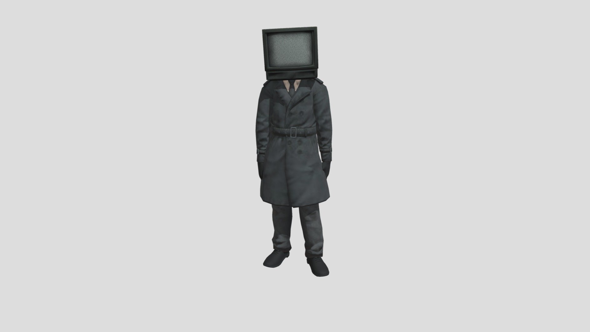 Tvman - Download Free 3D model by oreo (@smantha) [f6abafe] - Sketchfab