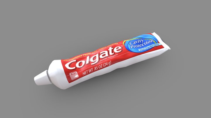 Toothpaste 3D models - Sketchfab
