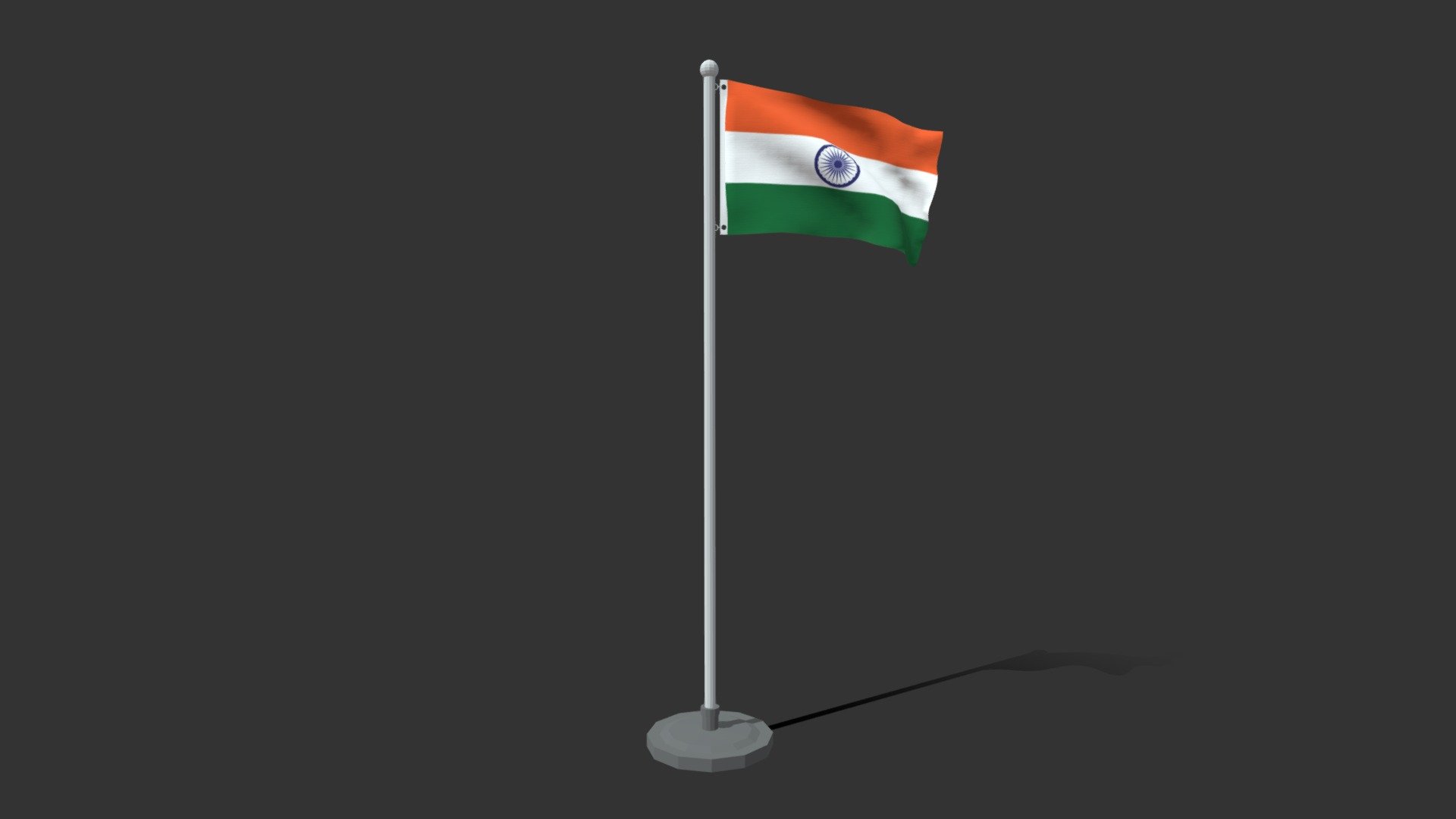 Low Poly Seamless Animated India Flag - Buy Royalty Free 3D model by ...