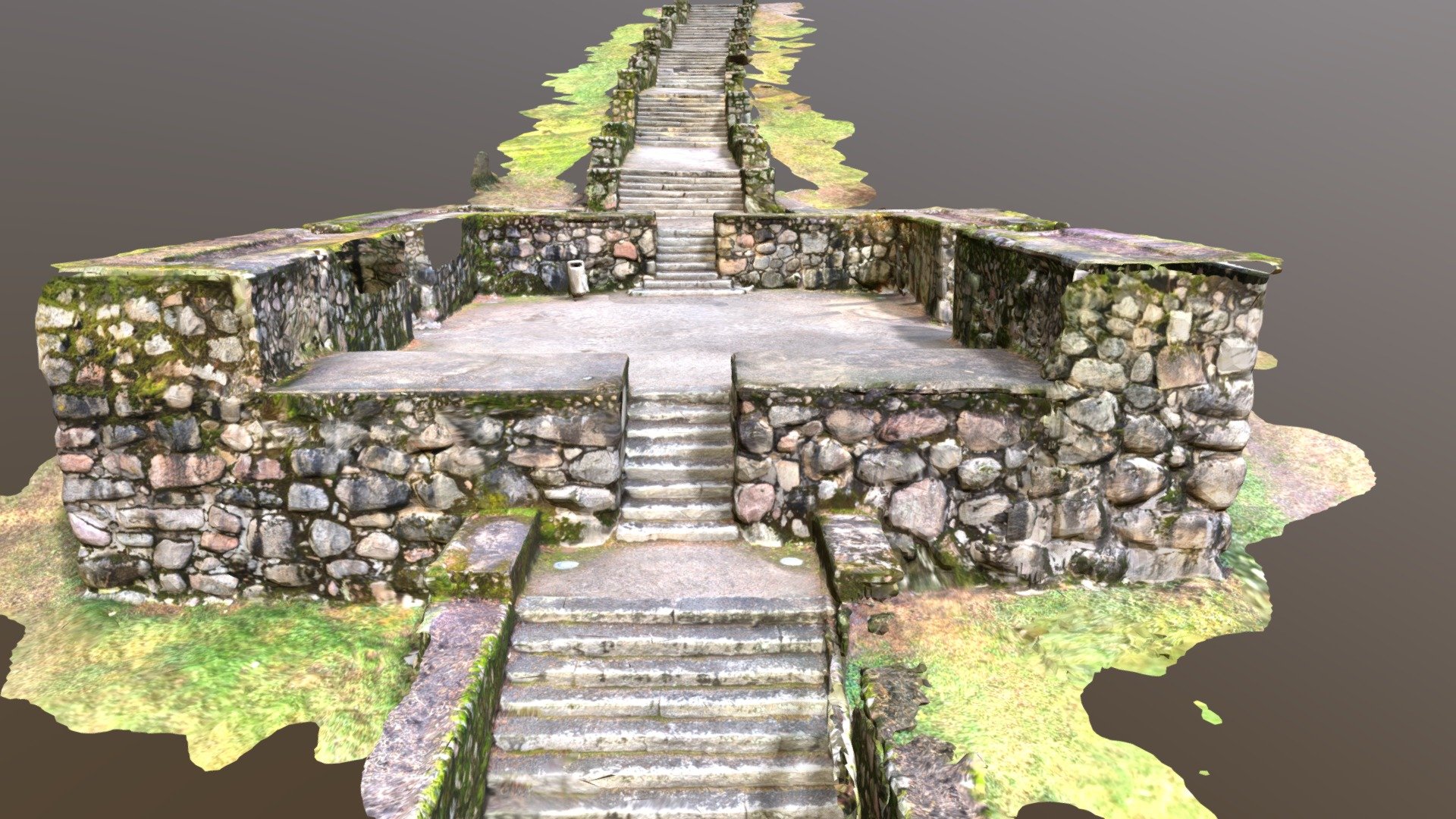 Harju stairs - Jyväskylä - Finland - 3D model by KeloByte [f6ac9cd ...