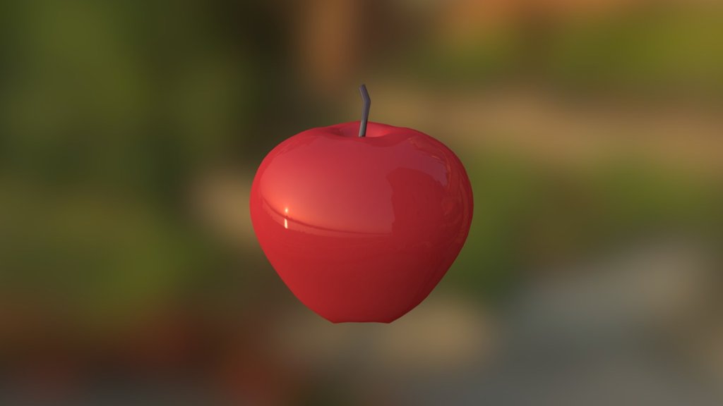 Apple - 3D model by zeerak.fayiz [f6acfb6] - Sketchfab