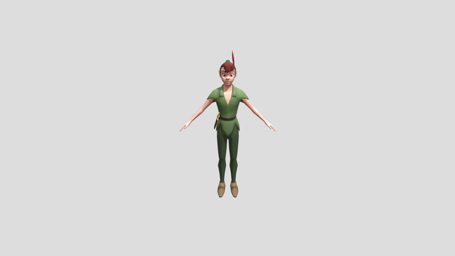 PETER PAN ( 3D ) - Download Free 3D model by gosaviprasad17 [f6aee22 ...
