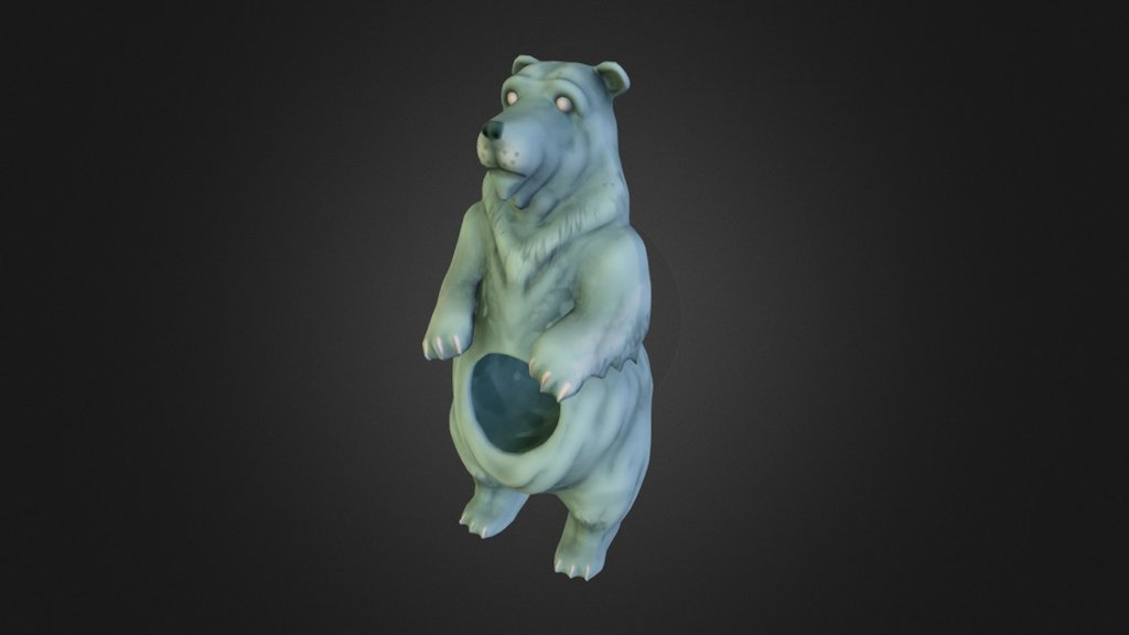 ghostBear - 3D model by tysonbednar [f6af013] - Sketchfab