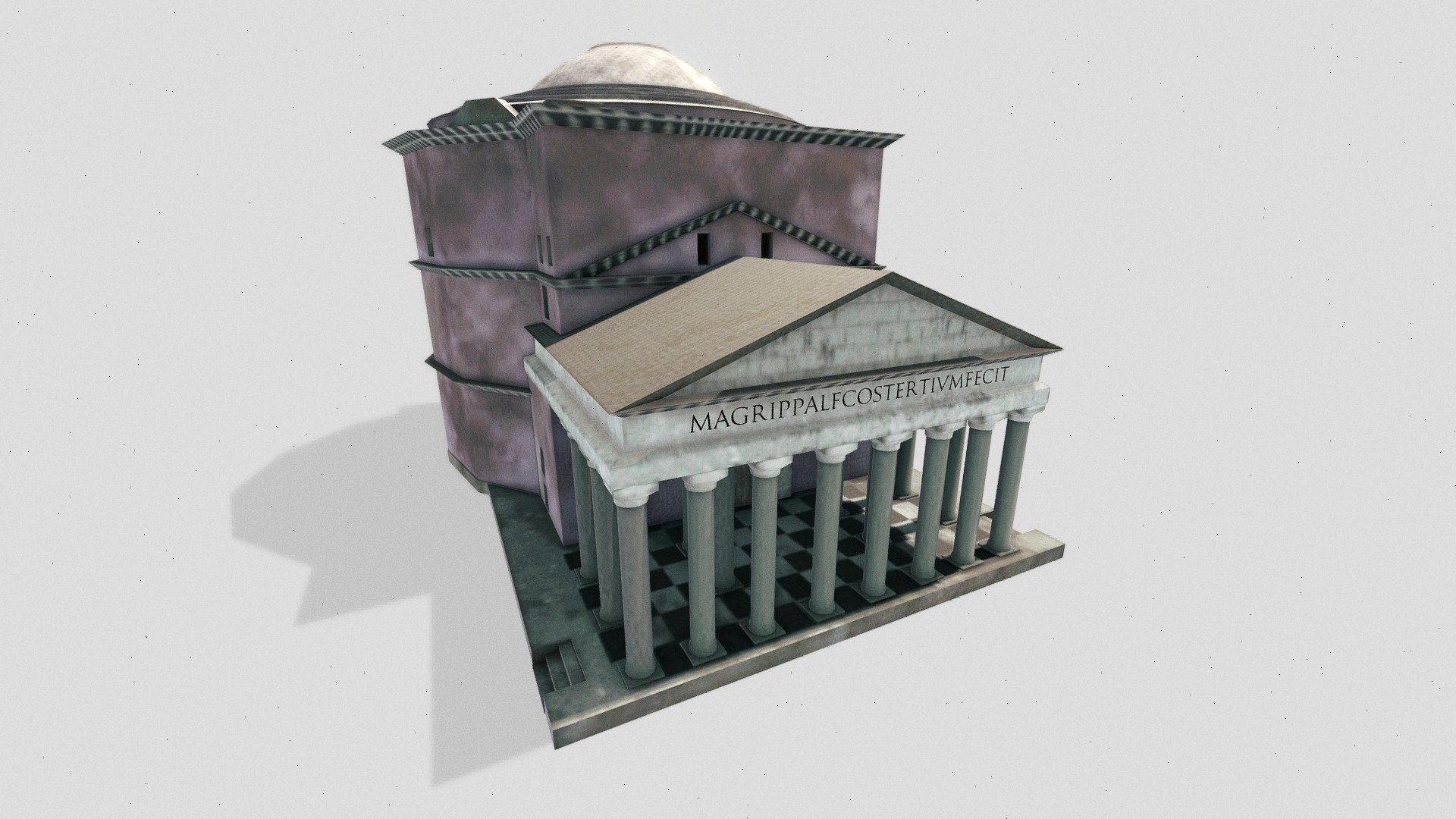 The Pantheon of Rome - 3D model by Bruno Paluan (@Bruno.Paluan ...