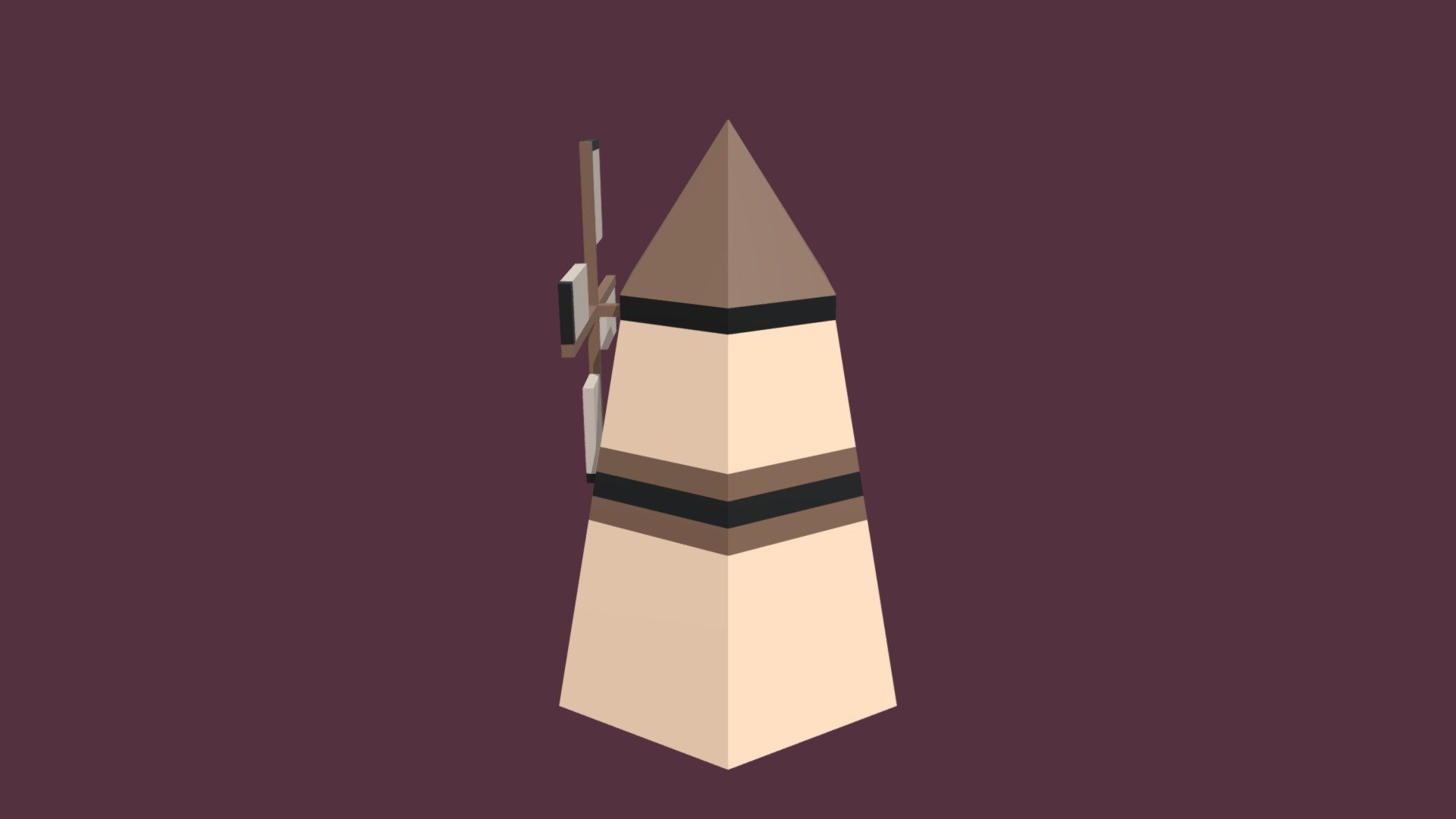 Lowpoly WIndmill - Animated - 3D model by g4bstract [f6af1d8] - Sketchfab
