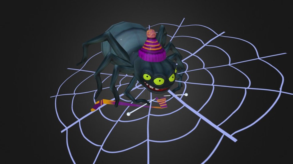 Toon Spider Animated for ABC for Kids - 3D model by Exo404 (@sergeycg ...