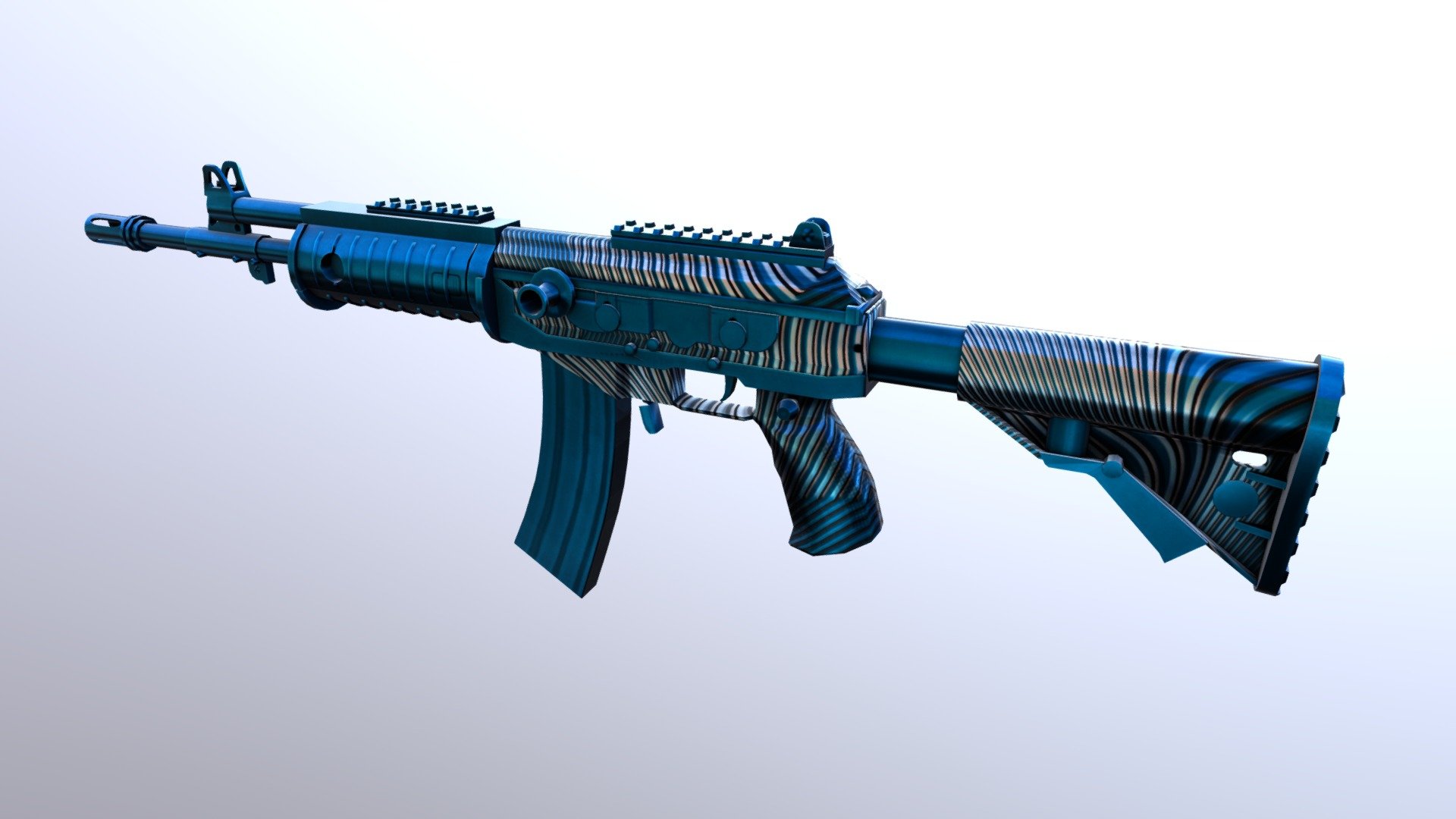 Galil AR | HYPNOTIC - 3D model by dC98 [f6afcc0] - Sketchfab
