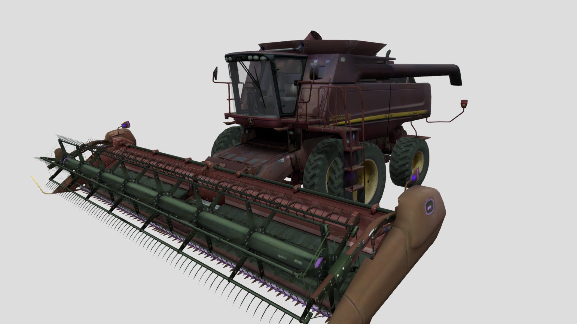 Combine Harvester - Buy Royalty Free 3D model by 7midaart [f6b2120 ...