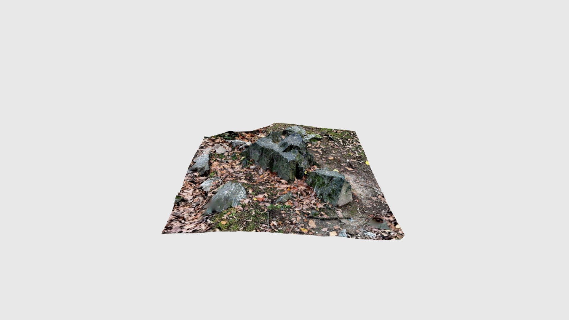 Set of small rocks in woods - Download Free 3D model by cadloop ...
