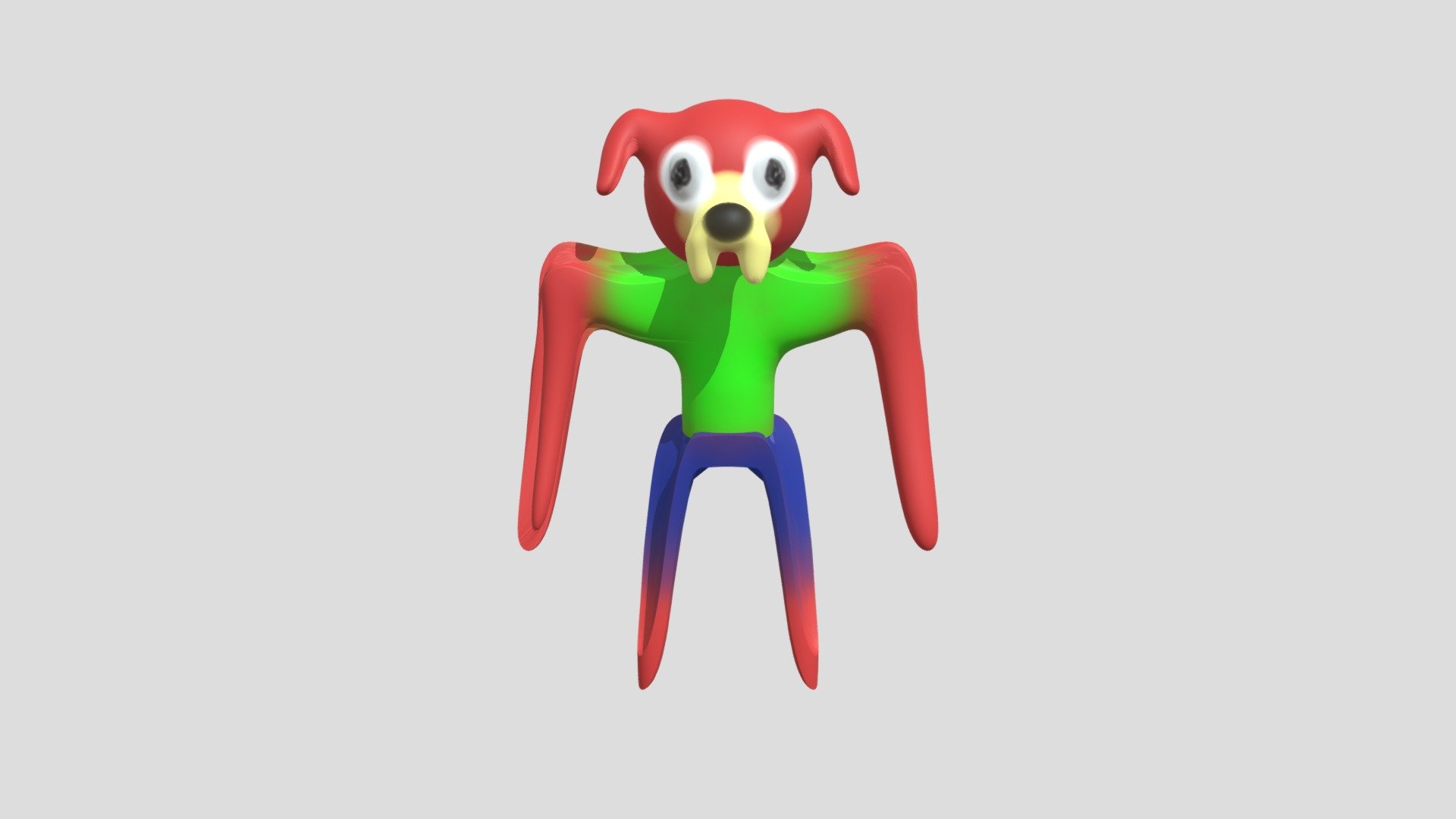 Bull Doggle - 3D model by dno (@dnomanmz) [f6b6735] - Sketchfab