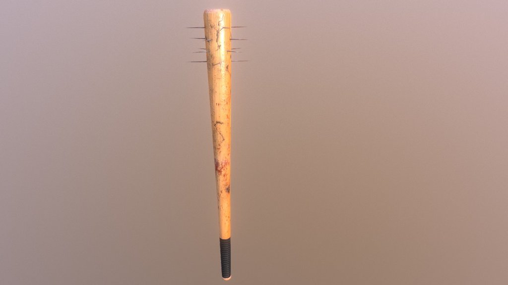 Baseball Bat Low Poly - PBR - 3D model by Dario Ban (@NeoWick) [f6b8add ...