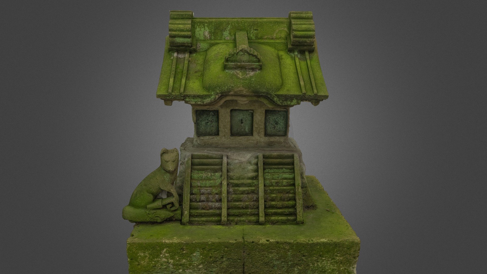 Miniature Shinto shrine - 3D model by Migo's Workshop (@Migosworkshop ...