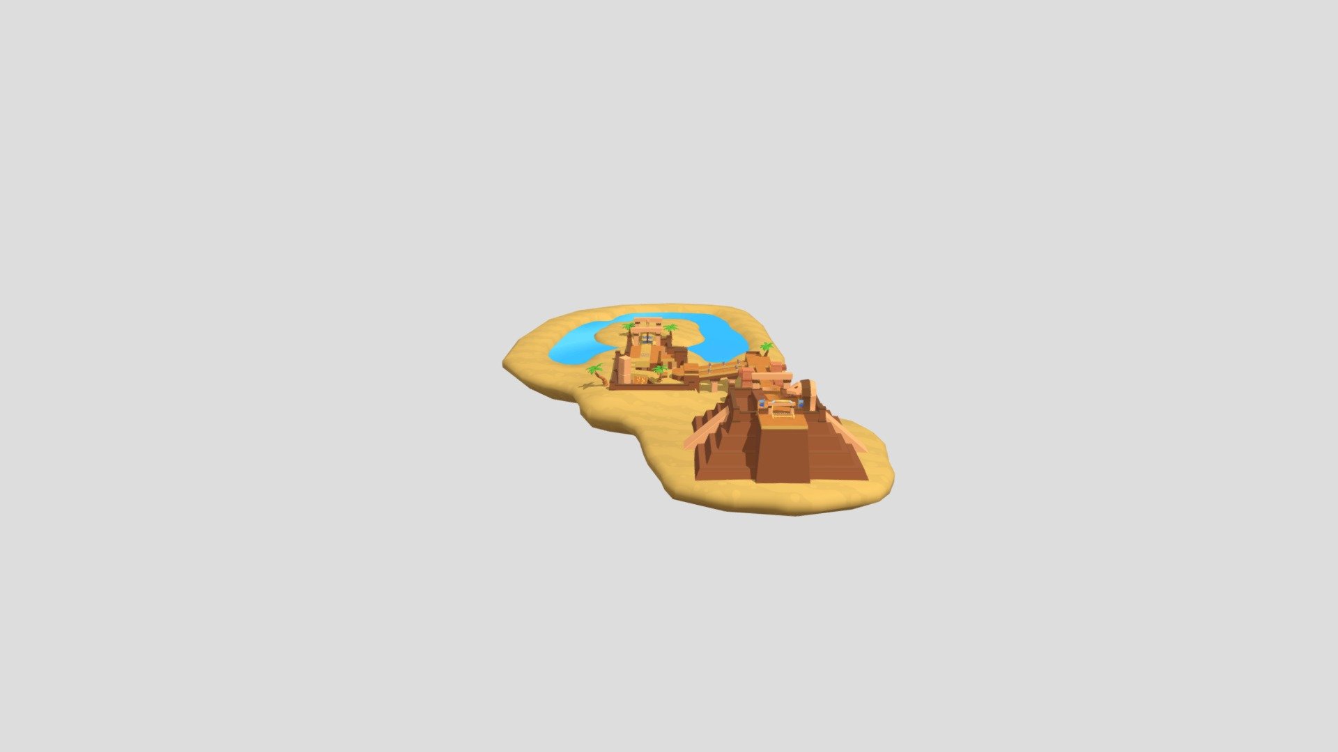 stumble guys lost temple - Download Free 3D model by amogusstrikesback2 ...
